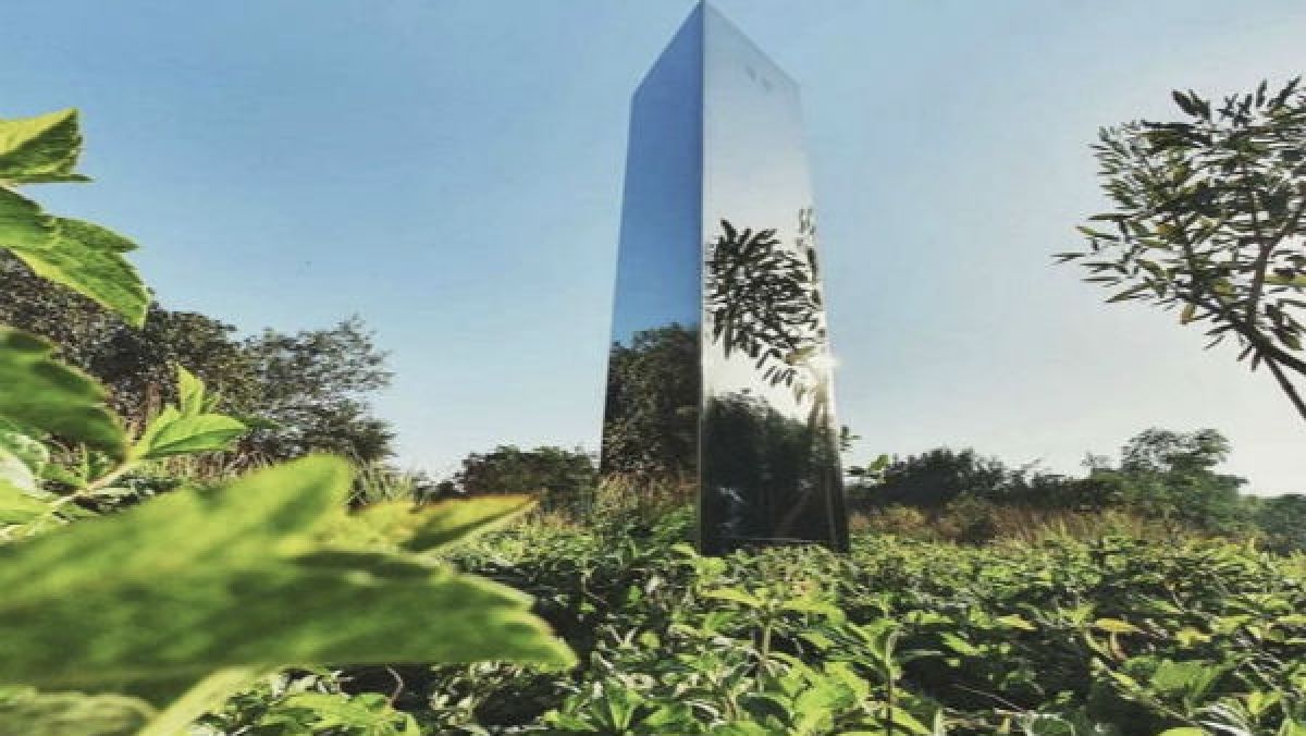 After making appearances across world, ‘mysterious monolith’ spotted in ...